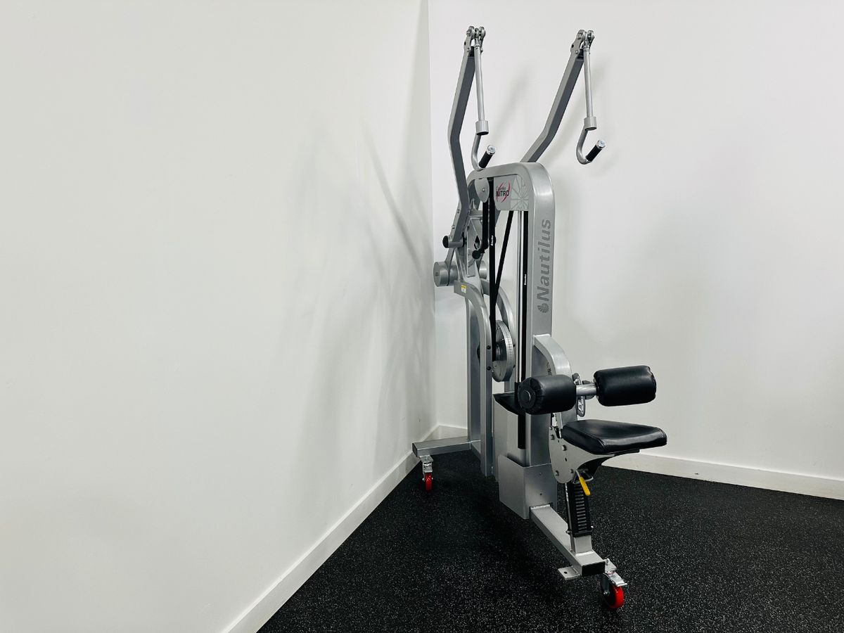 Nautilus Nitro Lat Pulldown | Commercial Selectorized Machine
